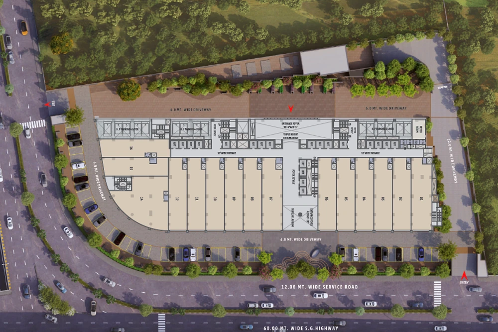 Shivalik Wave Offers specious office & showroom for Sell In Vaishnodevi ...